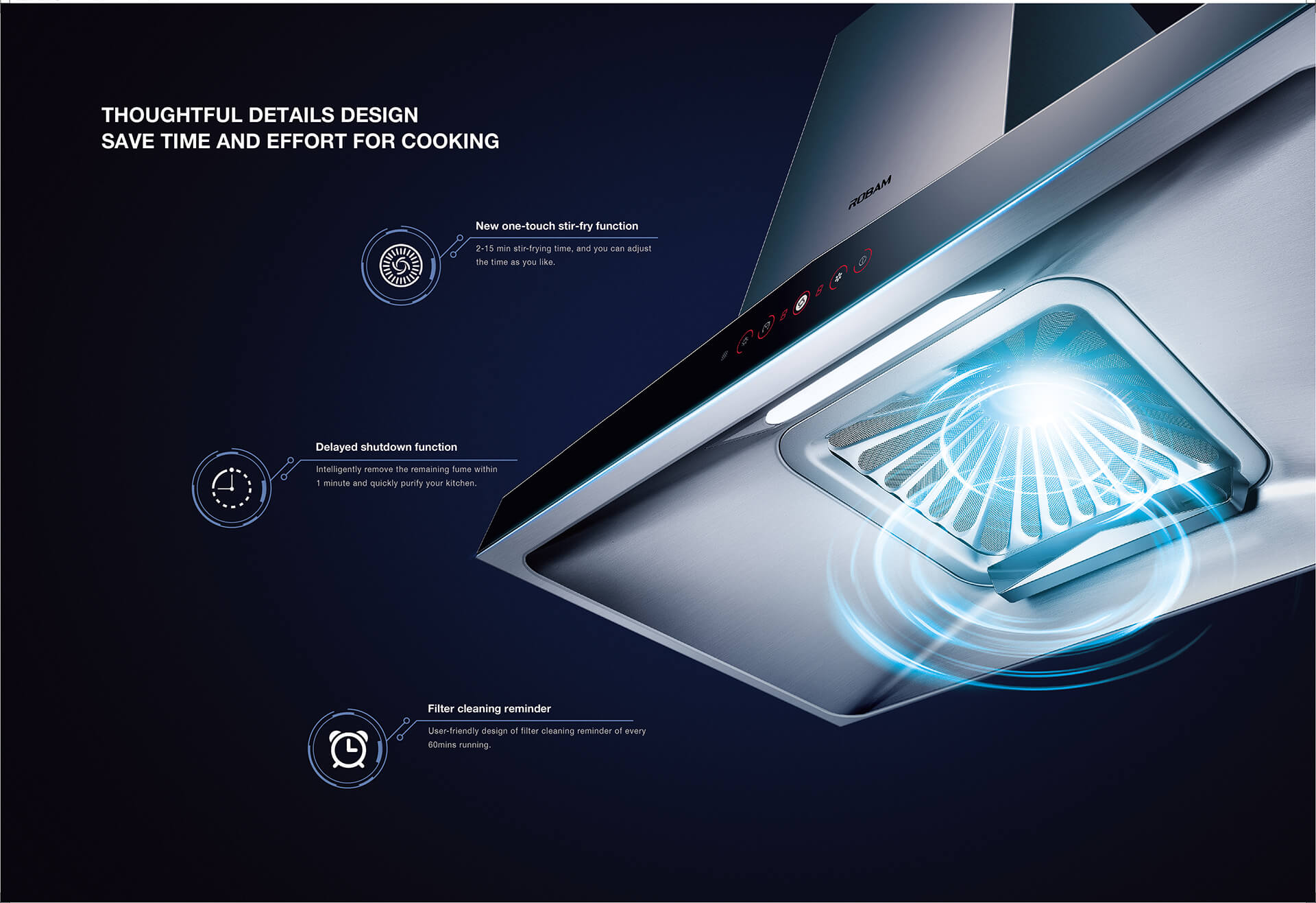 Robam Cooker Hood A837 – Tahol Marketing