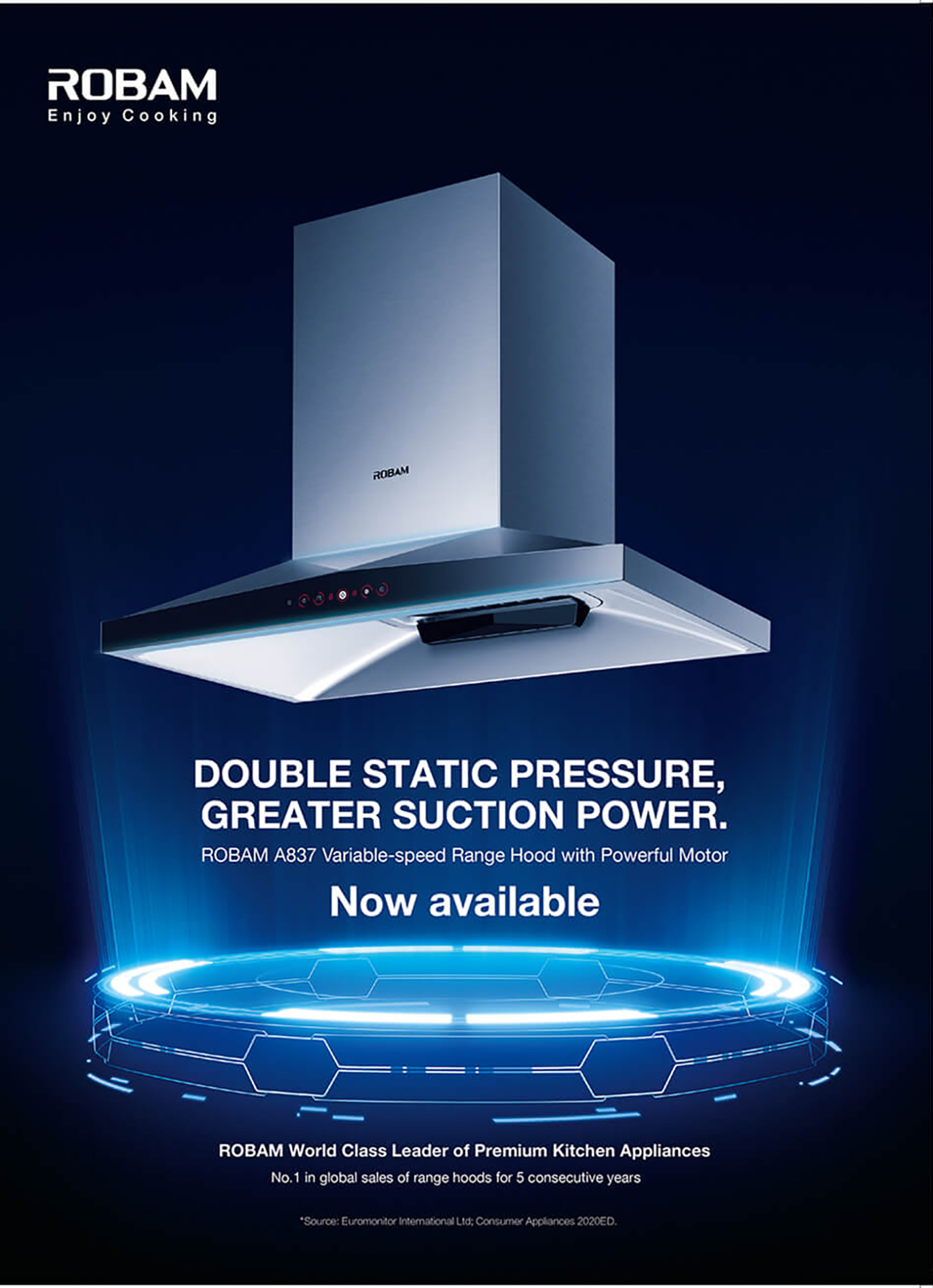 Robam Cooker Hood A837 – Tahol Marketing