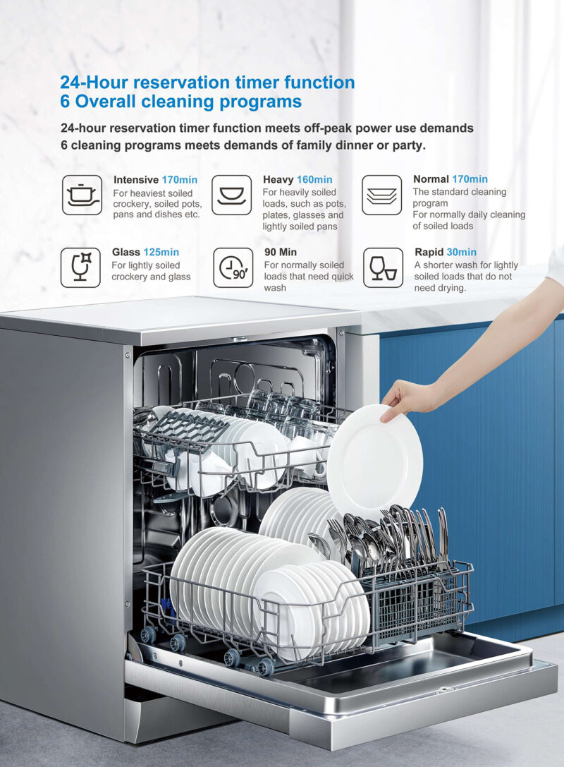 Robam W602S dishwasher – Silver – Tahol Marketing